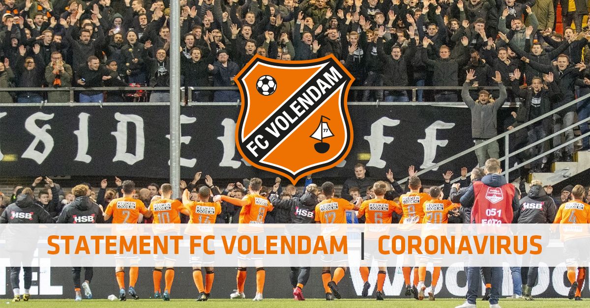 FC Volendam en corona; gezondheid fans voorop