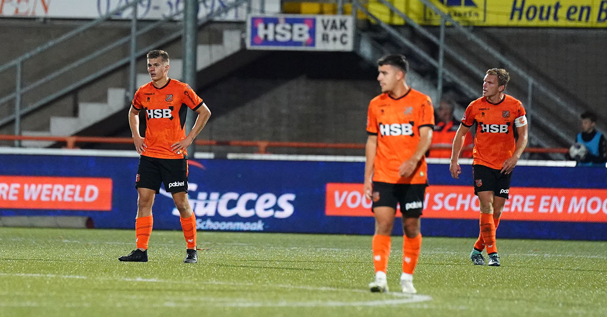 Bekertoernooi FC Volendam ten einde na verlies tegen FC Emmen