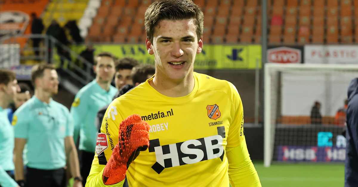 Filip Stanković genomineerd voor Beste Keeper derde periode