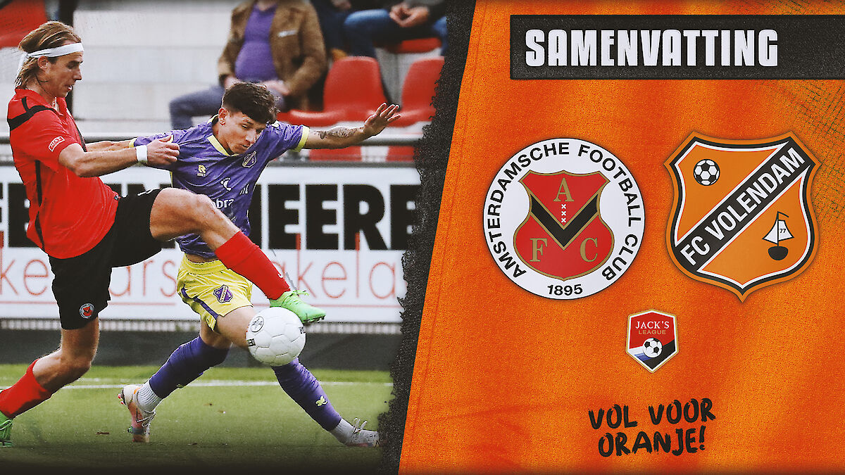 Samenvatting AFC - Jong FC Volendam (2022-2023)