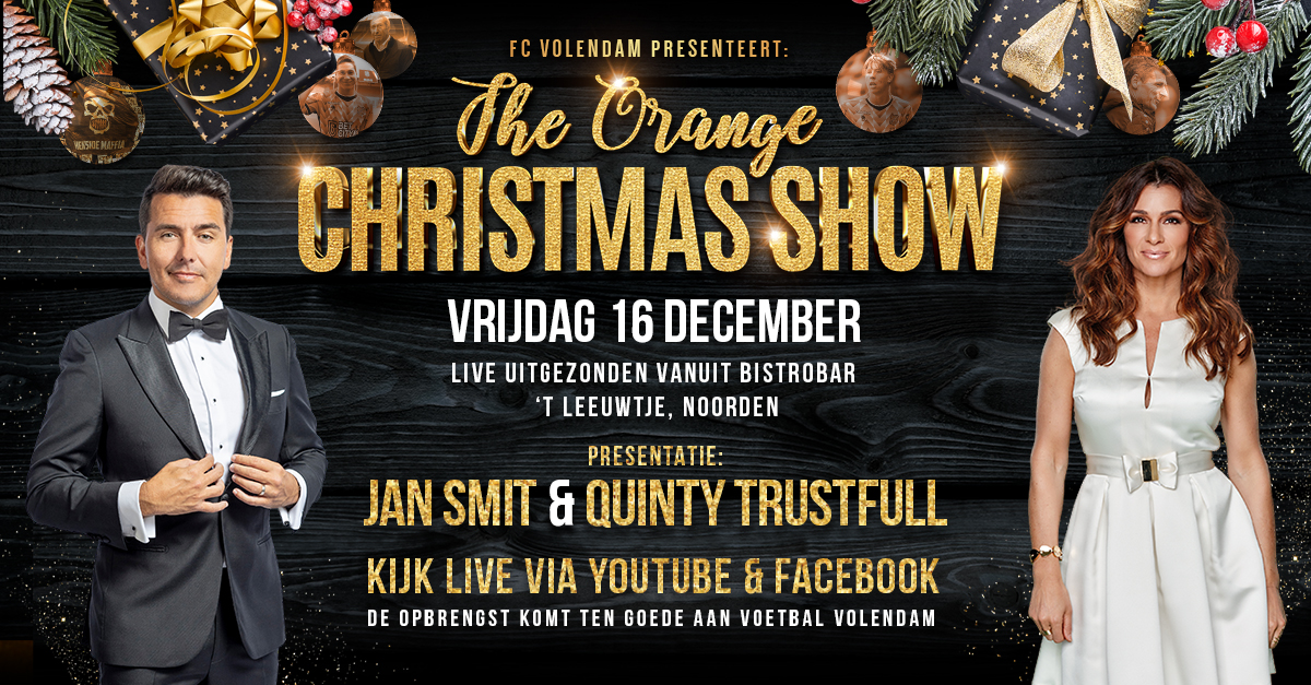 Vanavond The Orange Christmas Show 2022!