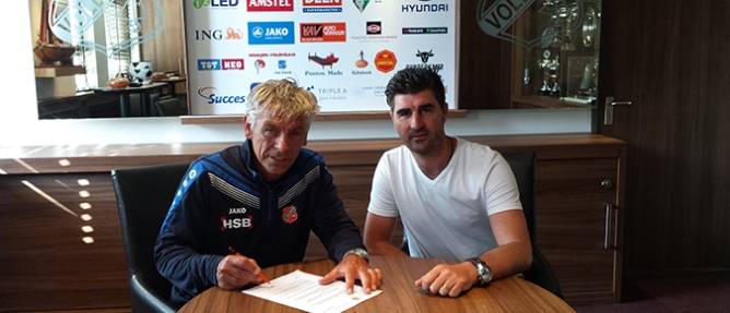 Peter Visser blijft FC Volendam trouw