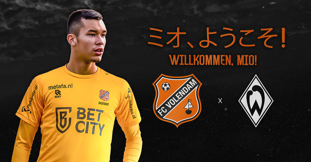 Keeperstalent Mio Backhaus versterkt selectie FC Volendam
