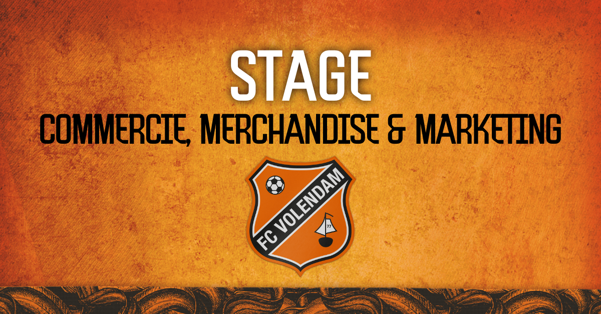Vacature: Stagiair Commercie, Merchandise & Marketing