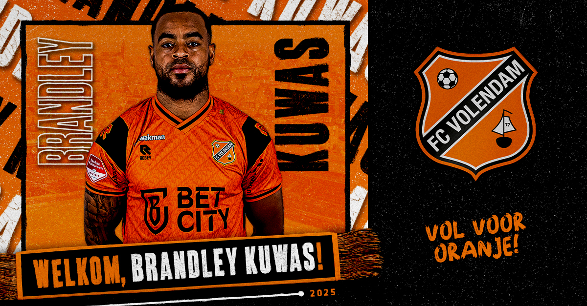 FC Volendam completeert selectie met Brandley Kuwas