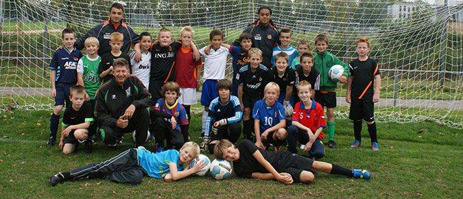 Selectie FC Volendam geeft clinics aan E-pupillen