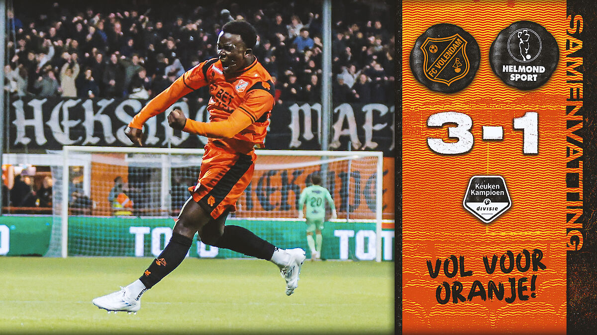 Samenvatting FC Volendam - Helmond Sport (2024-2025)