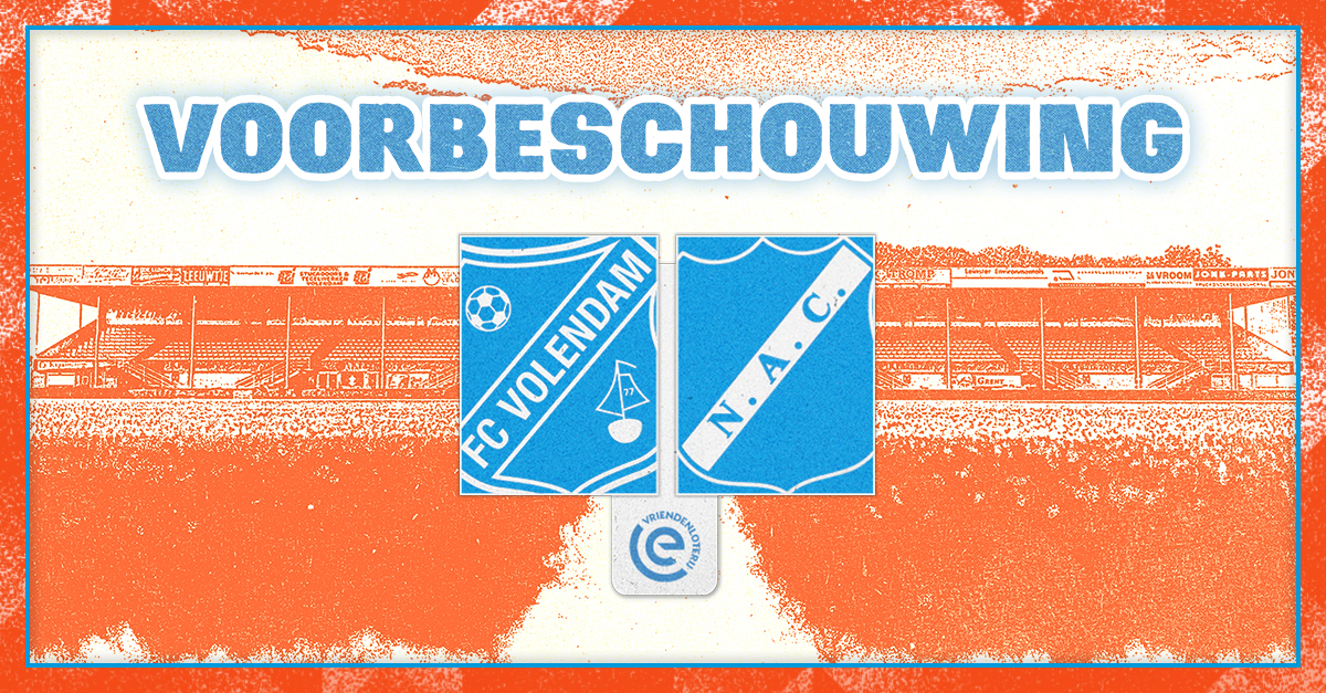 FC Volendam ontvangt directe concurrent NAC Breda