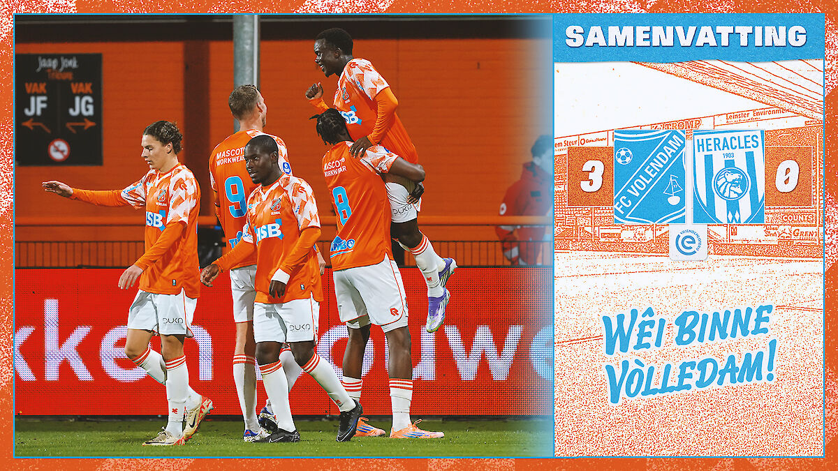 Samenvatting FC Volendam - Heracles Almelo (2025-2026)