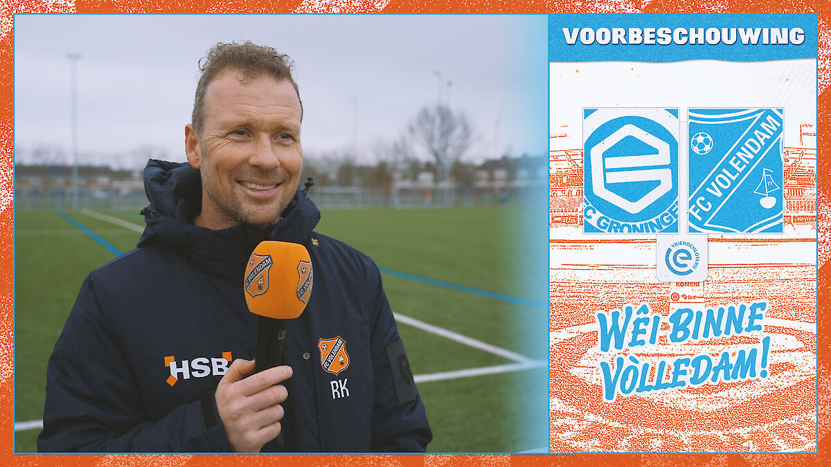 Voorbeschouwing FC Groningen - FC Volendam (2025-2026)