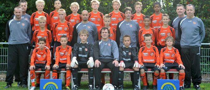 FC Volendam D1 imiteert mooiste WK-doelpunten Oranje